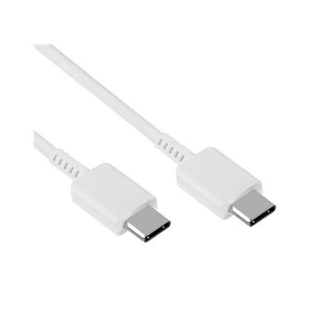 Cable USB-C / USB-C Original Samsung EP-DN980BBE Blanc, GH39-02115A